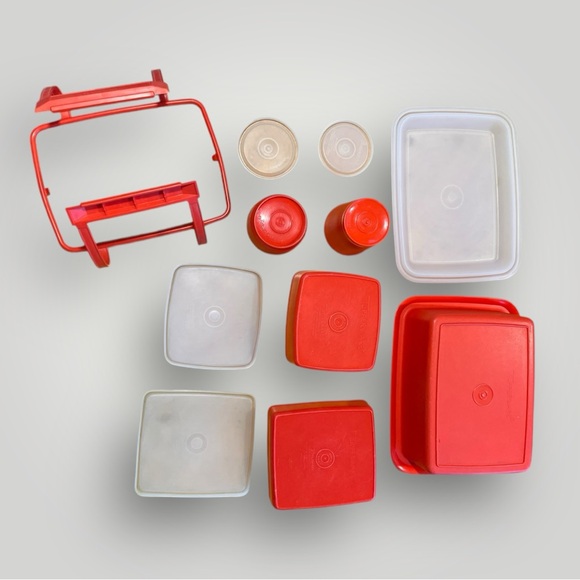 Tupperware | Kitchen | Vintage Tupperware Lunch Box Complete Set | Poshmark